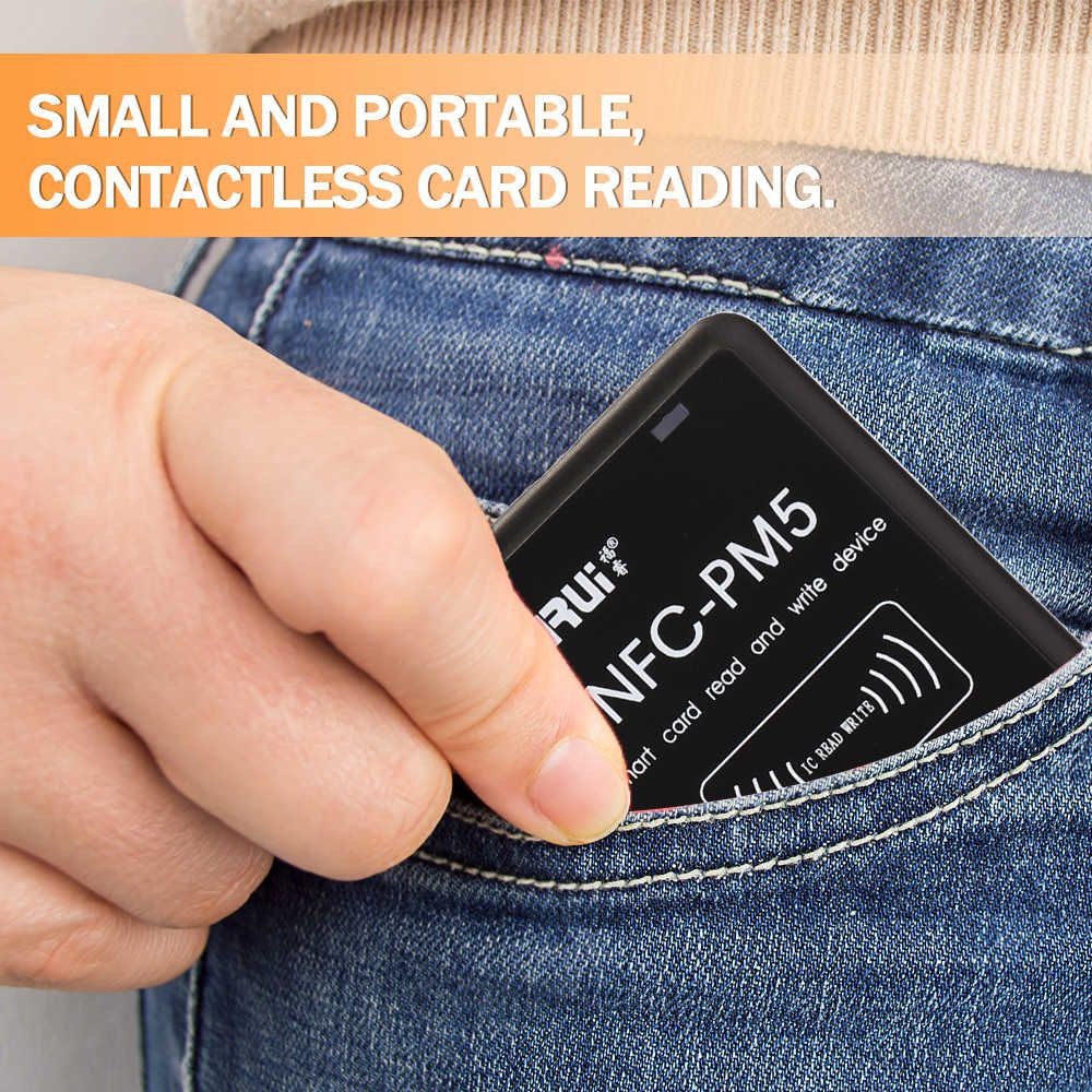 NFC PM5 RFID Copier IC ID Reader Writer Duplicator with Full Decode Function Intelligent Card ...