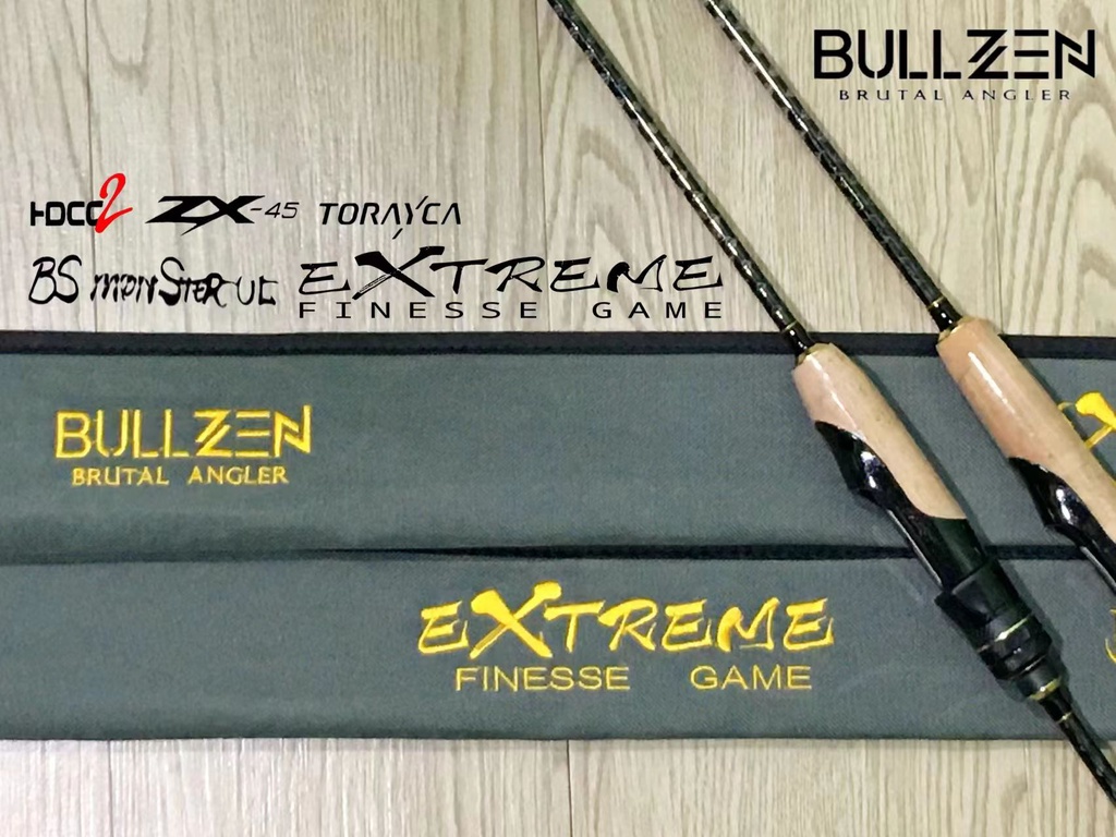 BULLZEN BS MONSTER EXTREME FINESSE GAME SPINNING FISHING ROD | Shopee ...