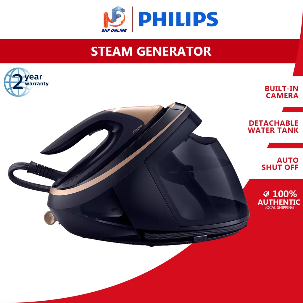 PHILIPS Seterika Penjana Wap Steam Generator Iron PerfectCare 9000 ...