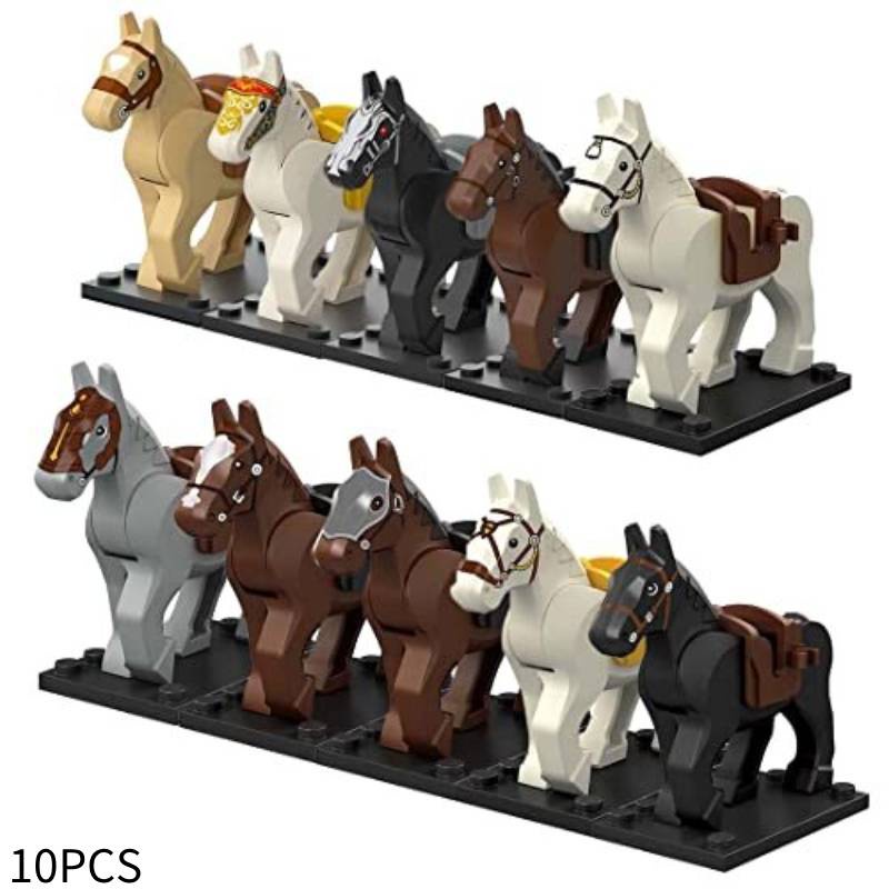 Collectible Brown Military Horse Abs Toy Assembly Plastic | Shopee Malaysia