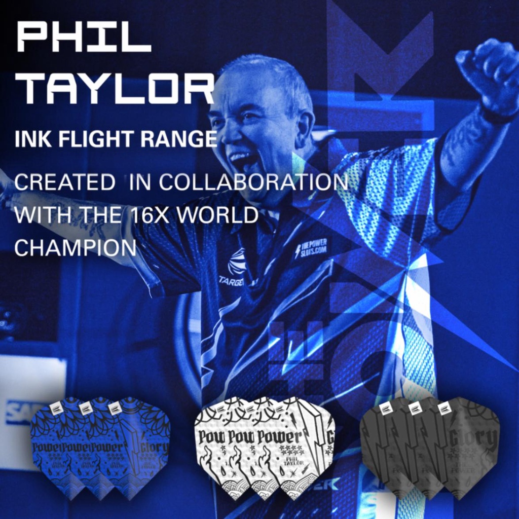 TARGET Phil Taylor x INK Bundle (9pcs) (PHIL TAYLOR Design Model ...