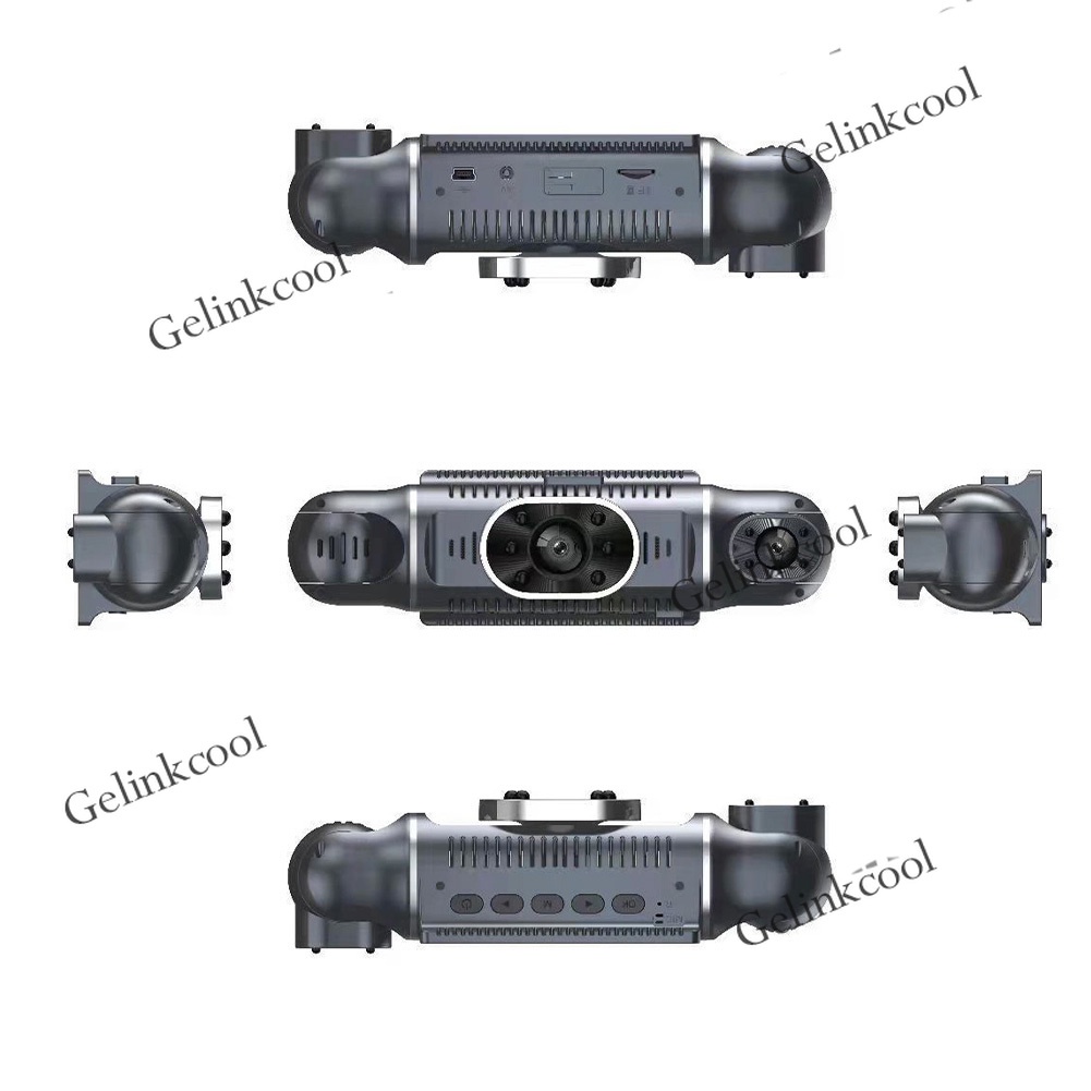 Car Dash Cam 4 Channel Driving Camera FHD 1080P Front Left Right Rear ...