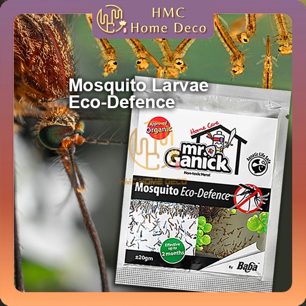 HMC BABA Mr Ganick Mosquito Larvae Eco-Defence (20g) Ubat Jentik-Jentik ...