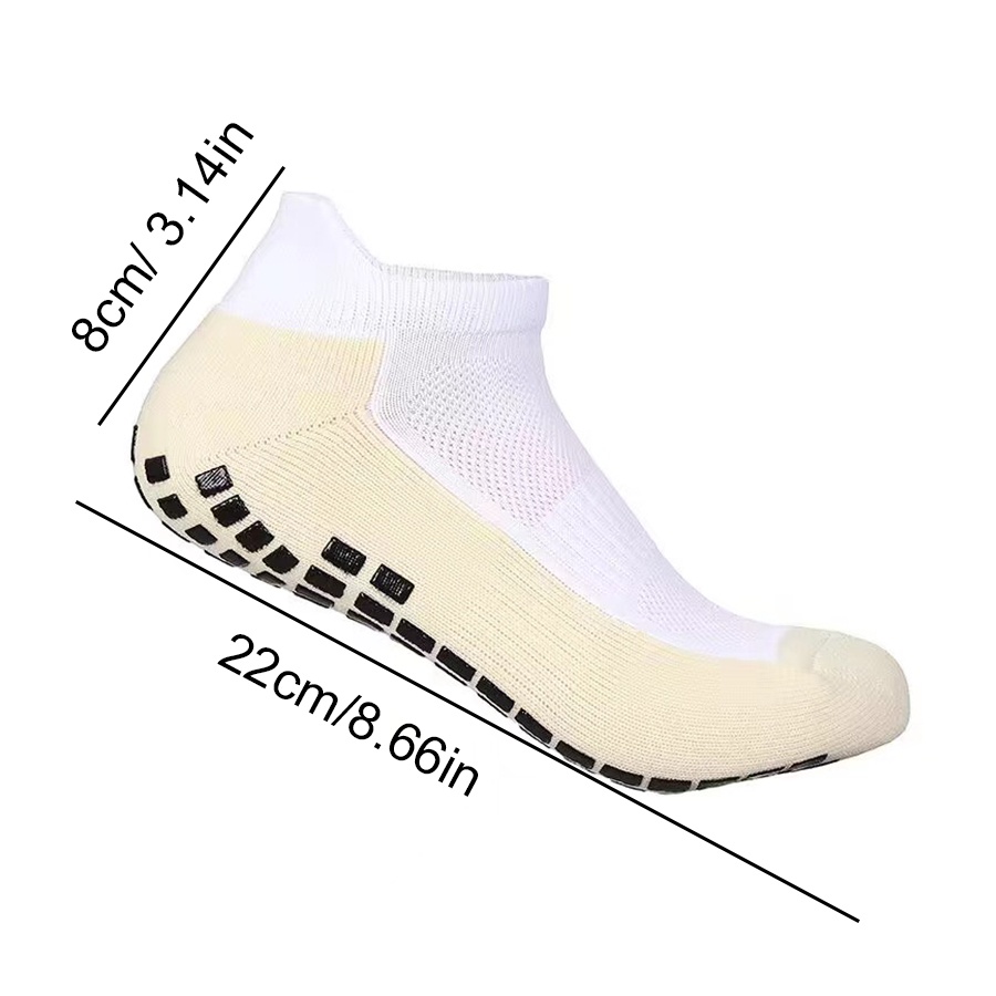 5 Pairs New Style Short Men Women Sports Socks Anti-slip Friction ...