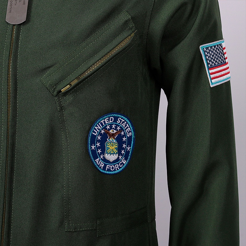 Top Gun Cosplay Costume American Airforce Men's Uniform Halloween Suit ...