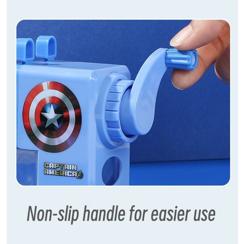 Disney Hand-Crank Pencil Sharpener Iron Man Pencil Sharpener for ...
