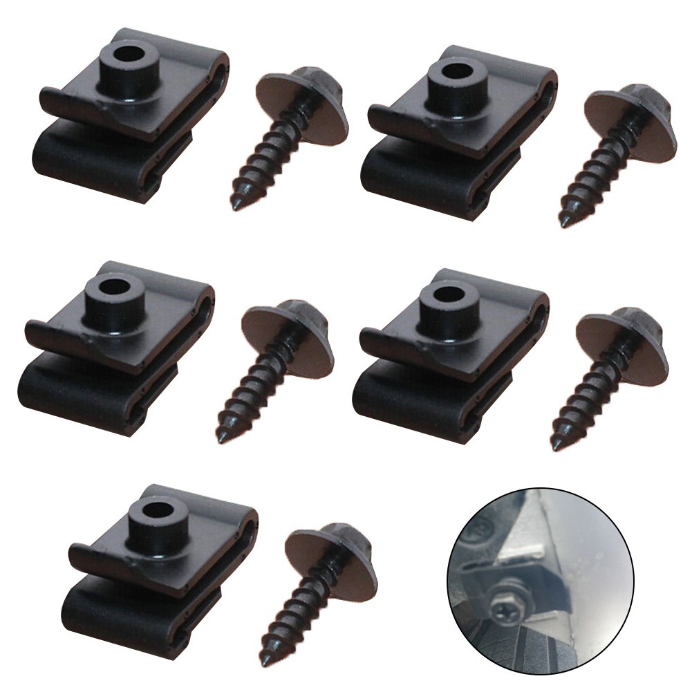 (THEBEST) 5 Car Lining Wheel Arch Mudguard Trim Clips for Toyota for fender (FEBU) | Shopee Malaysia