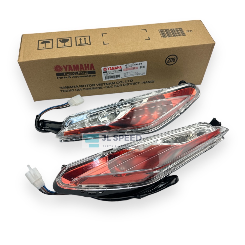 YAMAHA CUTTING VIETNAM LC135 V2 FRONT SIGNAL SET SIGNAL DEPAN SET WITH SOCKET PNP LC 135 V4 V5 ...