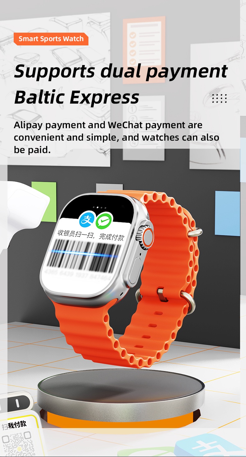 Android Smartwatch With SIM Card Slot Wifi Camera CDS9 Smart Watch ...
