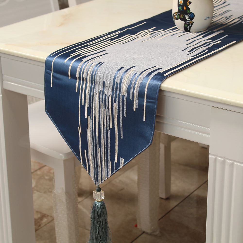 New Chinese Table Runner Embroidered Table Runner ins Table Runner Tea ...