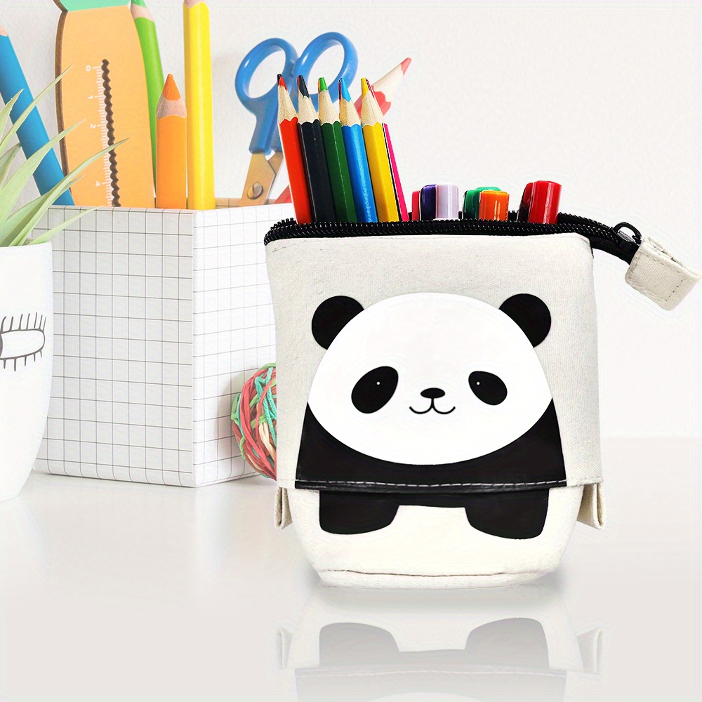 Standing Pencil Case, Popcorn,Panda,Milk, Coffee Latte,French Fries ...