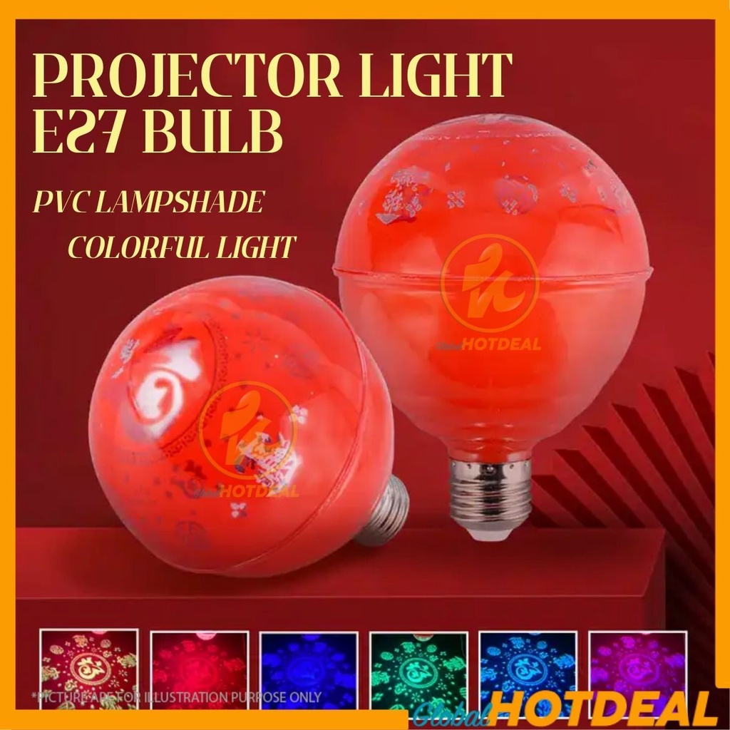 CNY 2025 FOK E27 LED Colour Bulb Chinese New Year Lantern with New ...