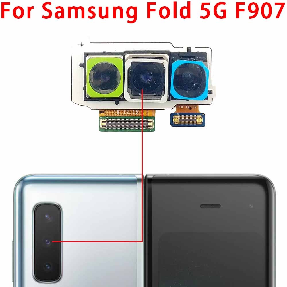 Original Rear Back Camera For Samsung Galaxy Z Fold Fold2 Fold3 Fold4 ...