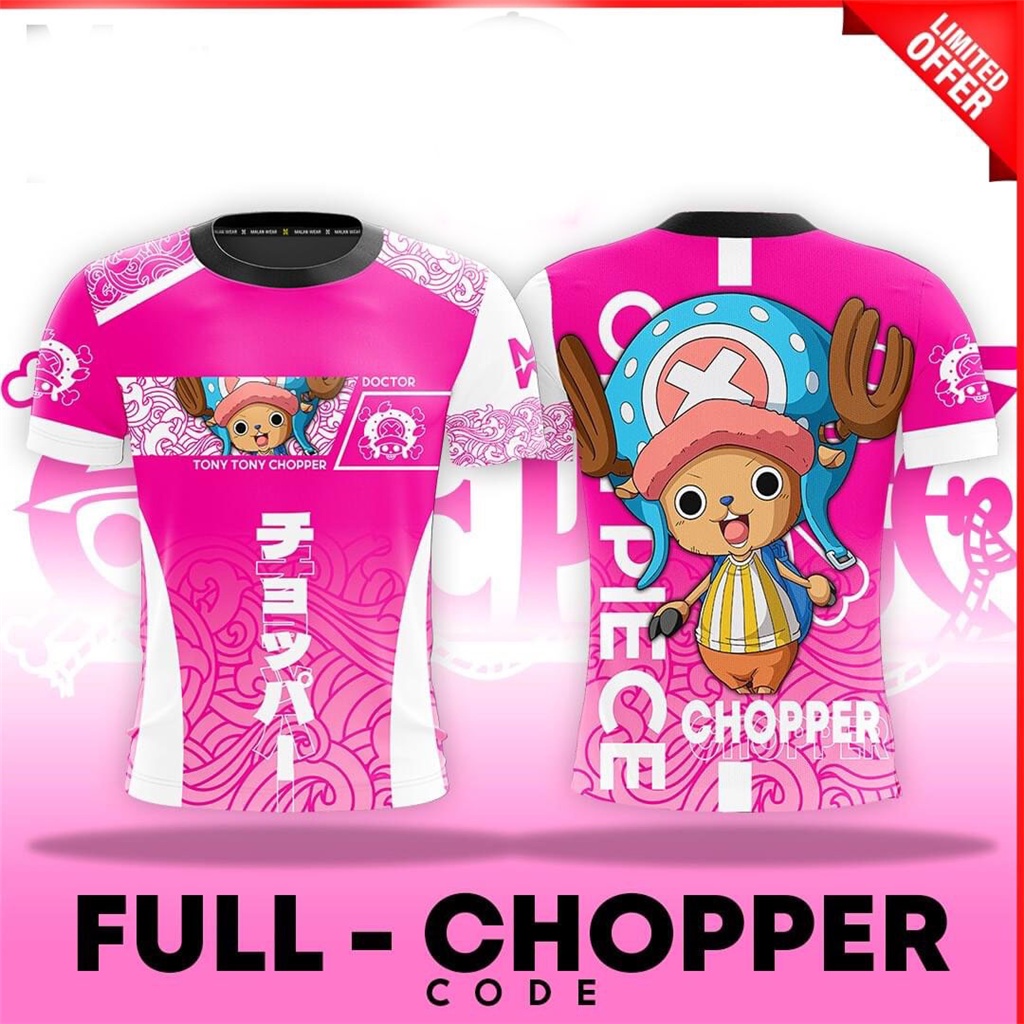 One piece Anime CHOPPER t shirt new edition | Shopee Malaysia