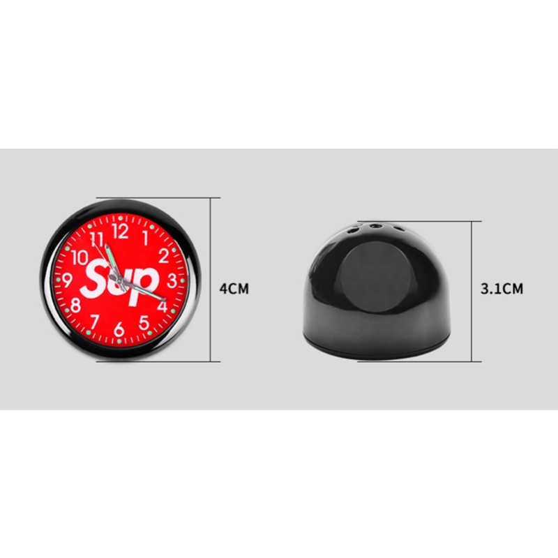 Car Clock Dashboard Car Clock Luminous Quartz Car Clocks Mini Car Clock ...