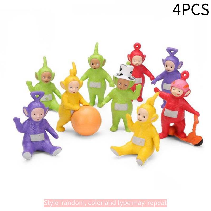 Cute Pvc Children's Figure Toy Gift Teletubbies Phone Case Accessory 5 ...