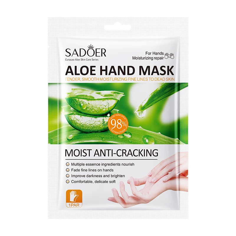 ROREC SADOER Aloe Vera Hand Mask Tender Smooth Moisturizing Fine Lines ...