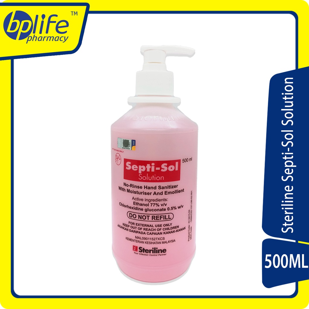 Steriline Septi-Sol Solution 500ml | Shopee Malaysia