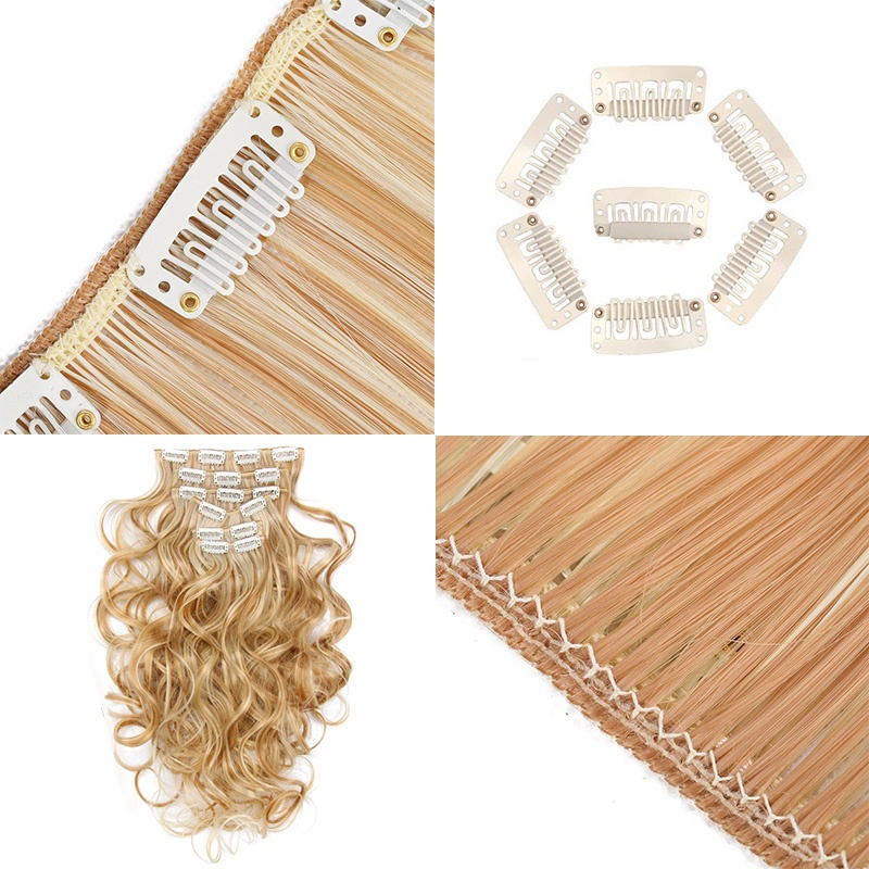 16 Clip In Hair Extensions Hair Accessories Long Curly Hair Extension ...
