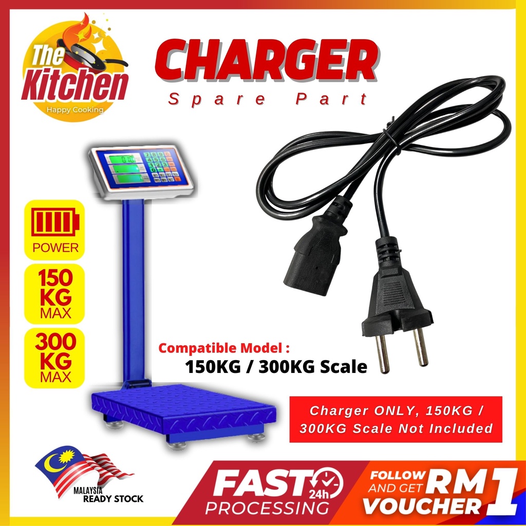 Platform Scale Rechargeable Spare Part Charger Digital Scale Weight ...