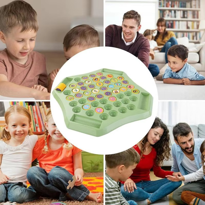 2PCS Memory Flip Chess Toy Observation and Concentration Game Animal ...