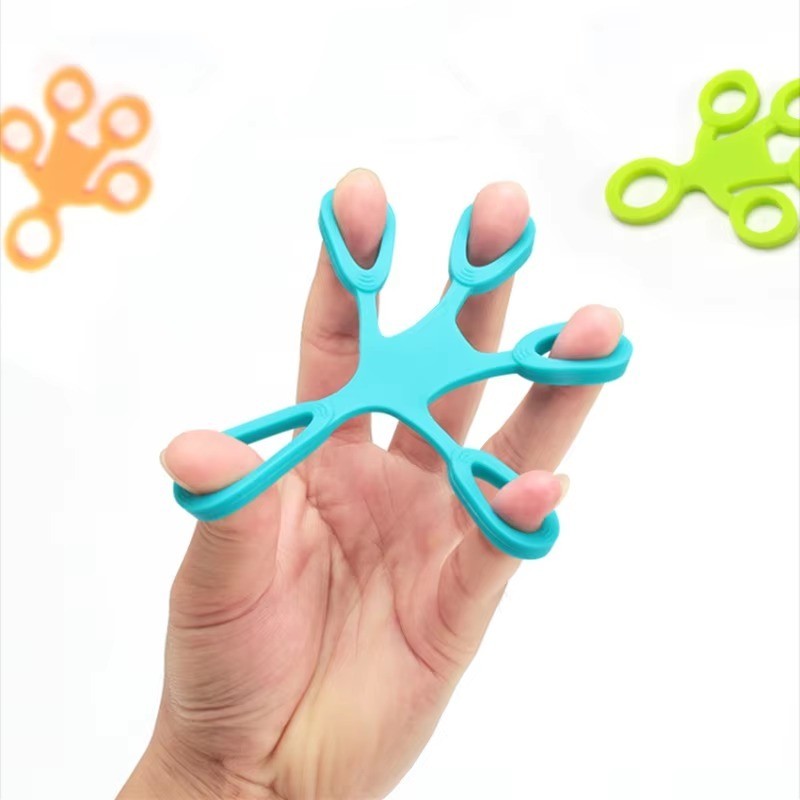 2Pcs of Silicone Five Hole Finger Puller Humanoid Ring Sleeve and ...
