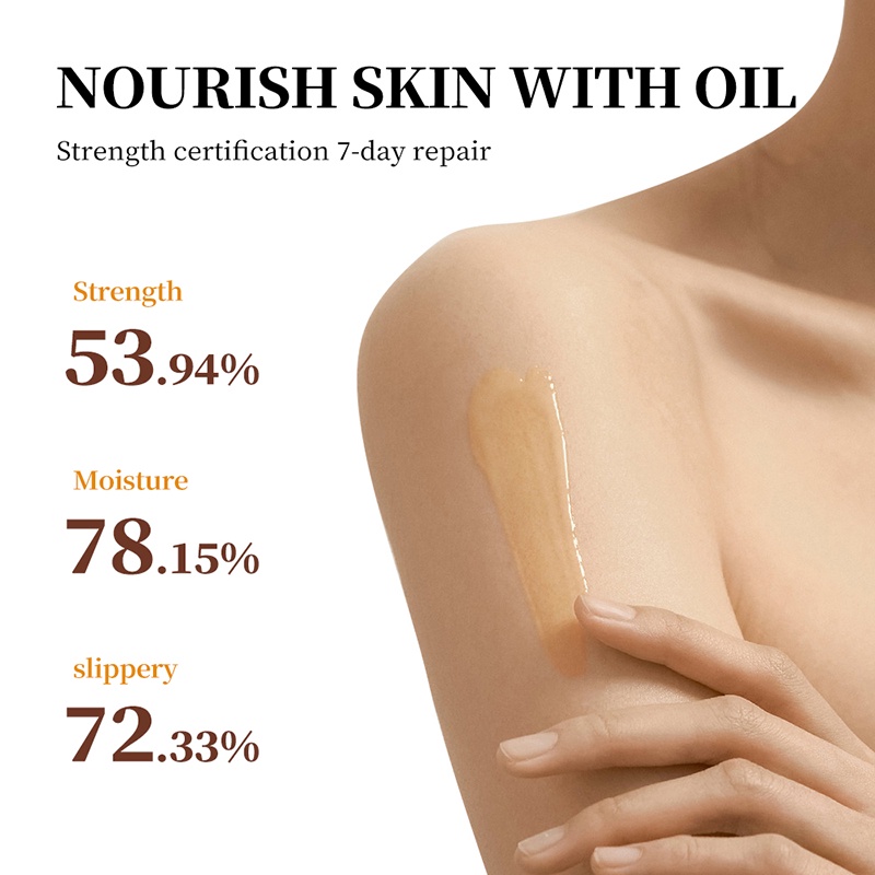ROREC SADOER Nourishing Coconut Oil Emollient Oil Moisturizing Anti-Chapped Hands Feet Essential ...