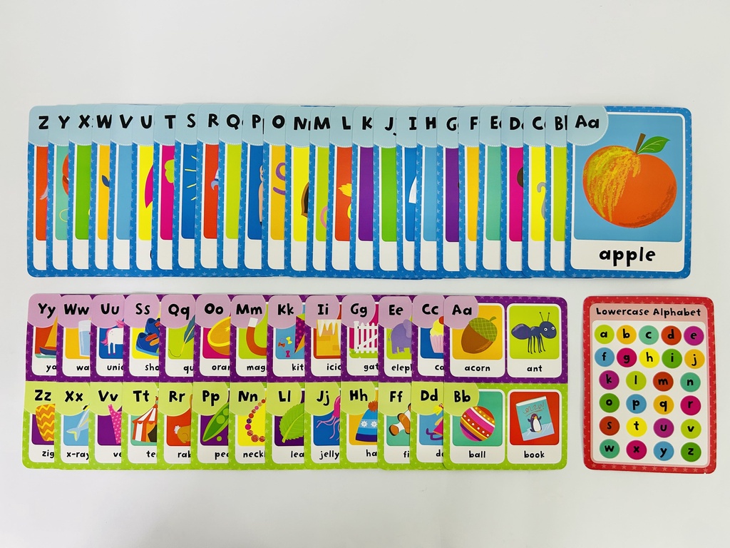 Tiny Tots ABC Flashcards Case For Toddlers & Kids To Learn the Alphabet ...
