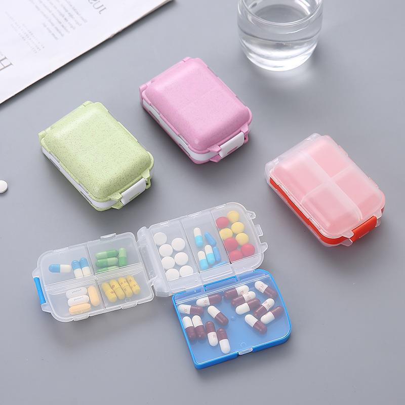 [ Featured ] Portable Tablet Pill Dividing Case / Multi-grid Medicine ...
