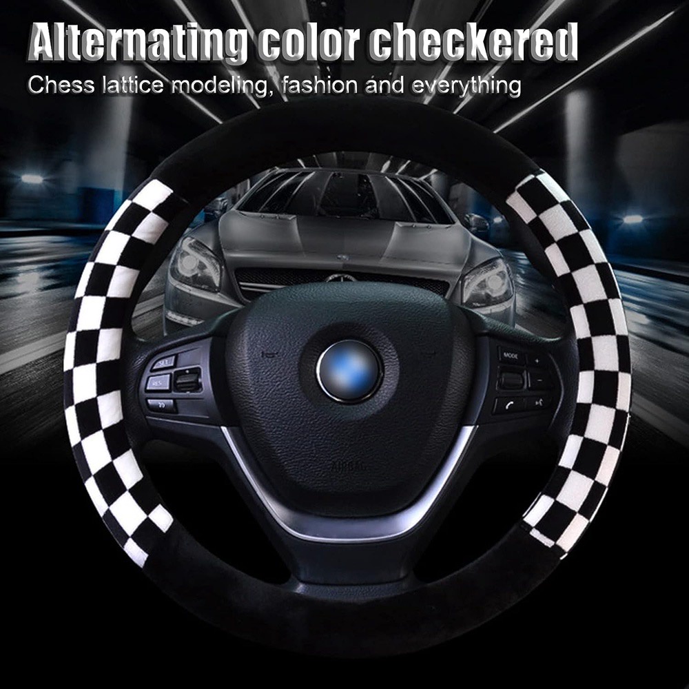 Dadu Car Steering Wheel Cover Soft Plush No Fixed Inner Winter Keep ...