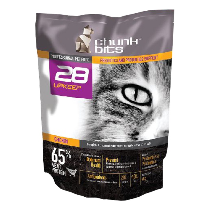 Chunk Bits 28 Upkeep Chicken For Cat Dry Food 1.5KG | Shopee Malaysia