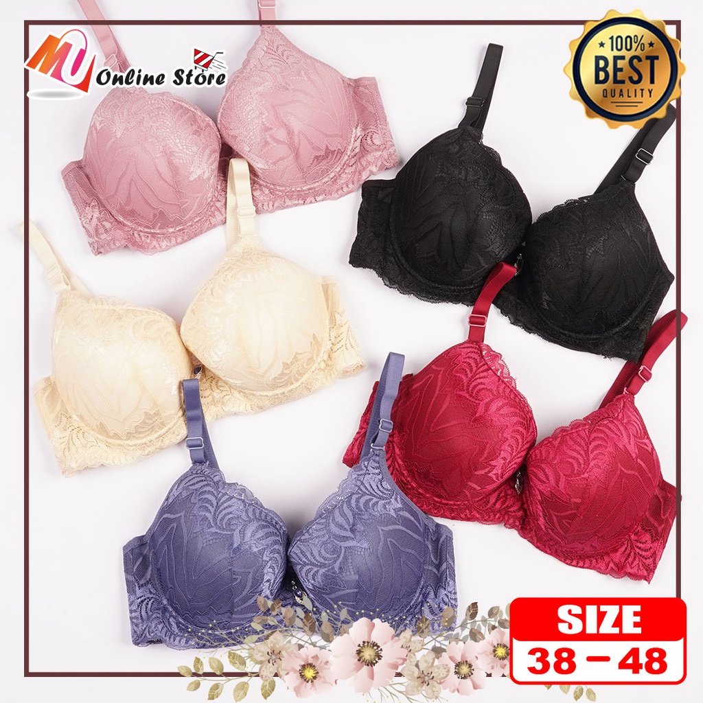 MU BRA WANITA DEWASA CUP D / WOMEN WIRED BRA / PAKAIAN DALAM WANITA ...