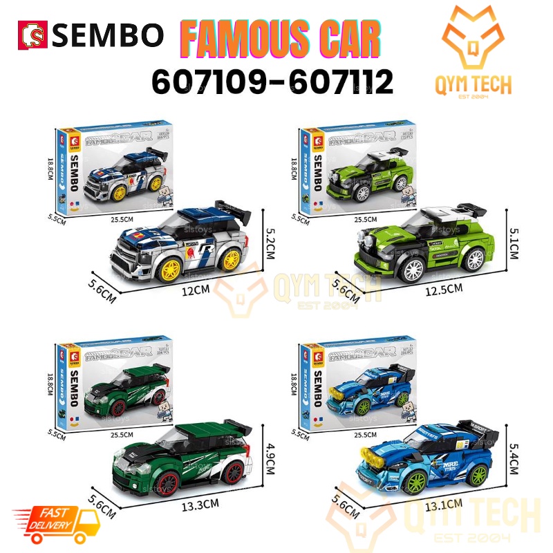 SEMBO BLOCK FAMOUS CAR | Shopee Malaysia