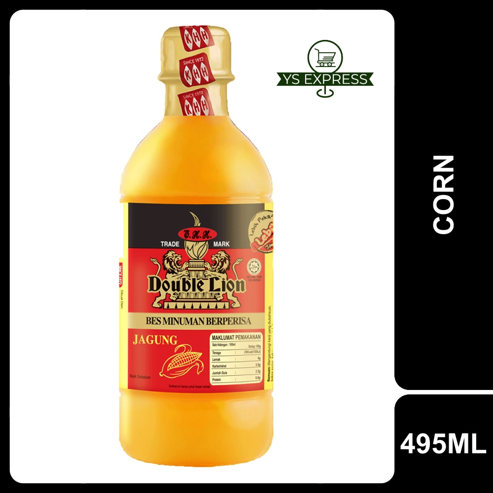 DOUBLE LION Corn Flavoured Concentrated 495ML - Bes Minuman Berperisa ...