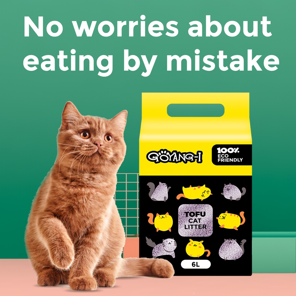 Goyang-i 6L 2.3KG Tofu Cat Litter Pasir Kucing Tofu 豆腐猫砂 | Shopee Malaysia