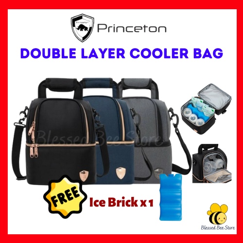 Princeton Double Layer Breast Milk Storage Coolers Bag Single Layer ...