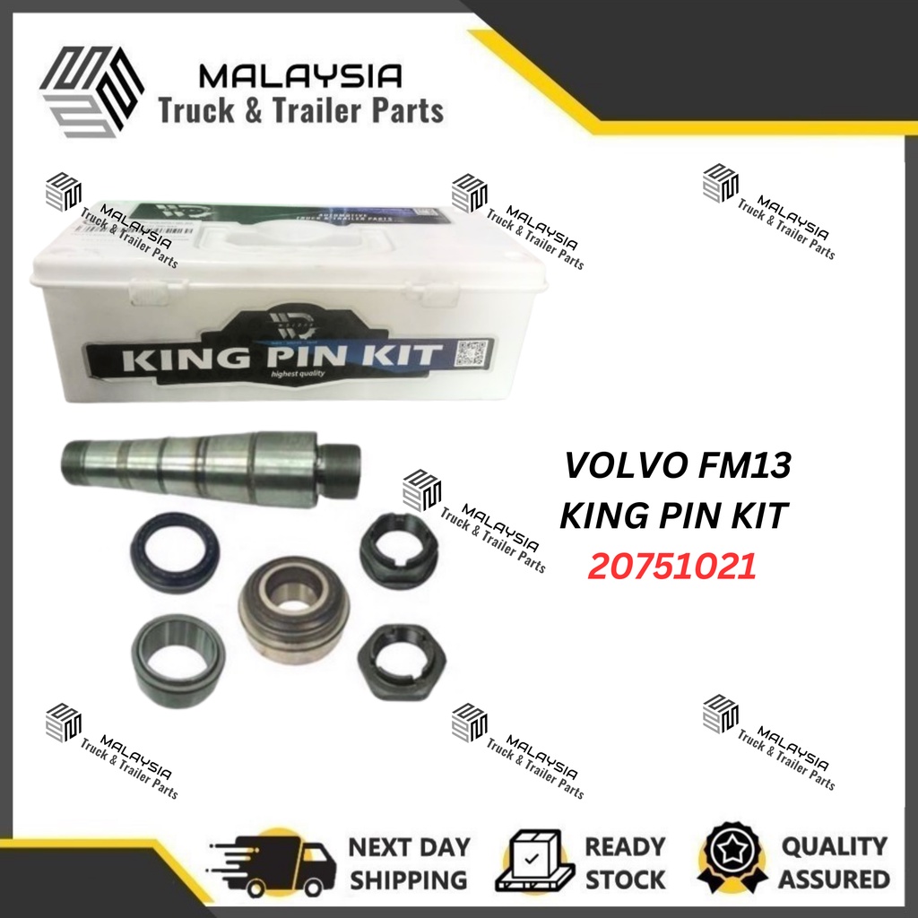 VOLVO FM13 KING PIN KIT SET (WELDAX) | Shopee Malaysia