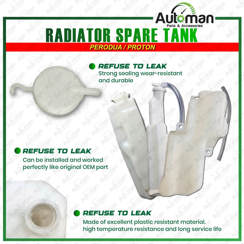 Radiator Water Spare Tank Second Perodua Myvi Axia Kancil Proton ...