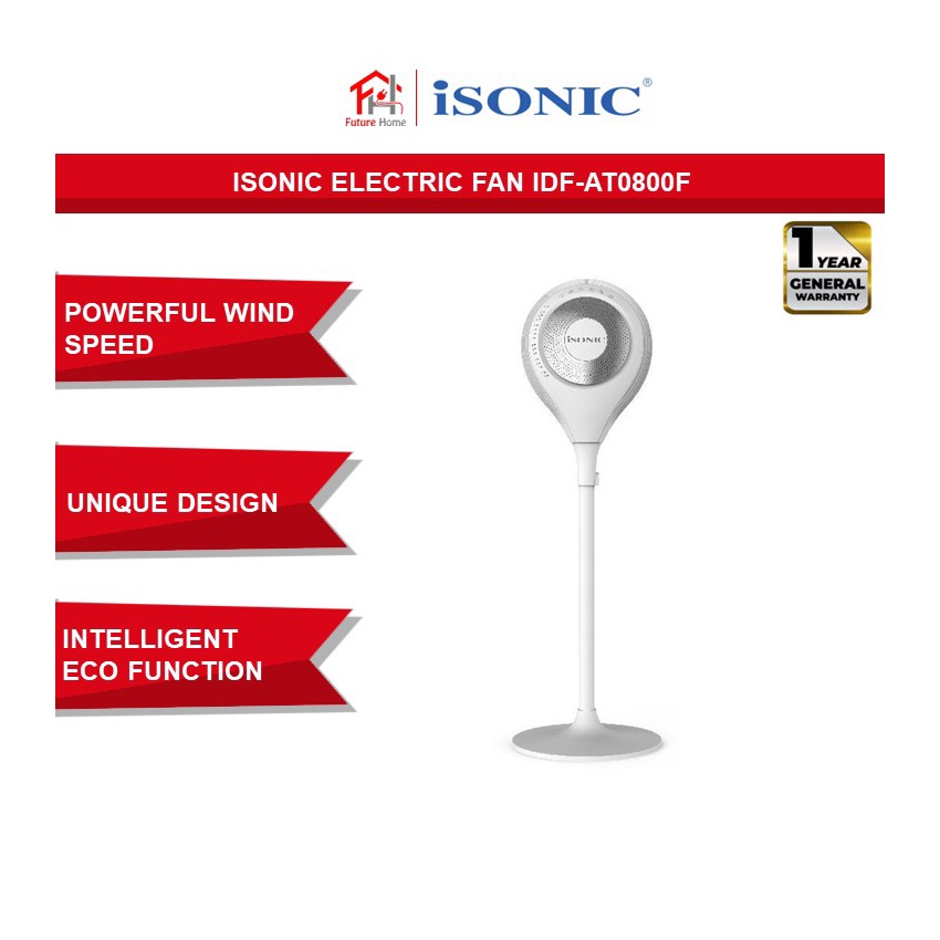 Isonic Electric Bladeless Fan IDF-AT0800F | Shopee Malaysia