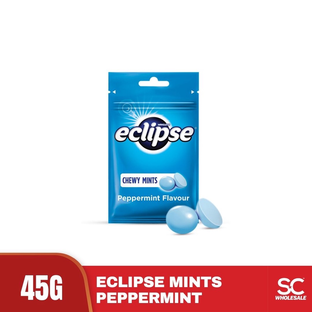 Eclipse Chewy Mints Candy Peppermint 45g | Shopee Malaysia