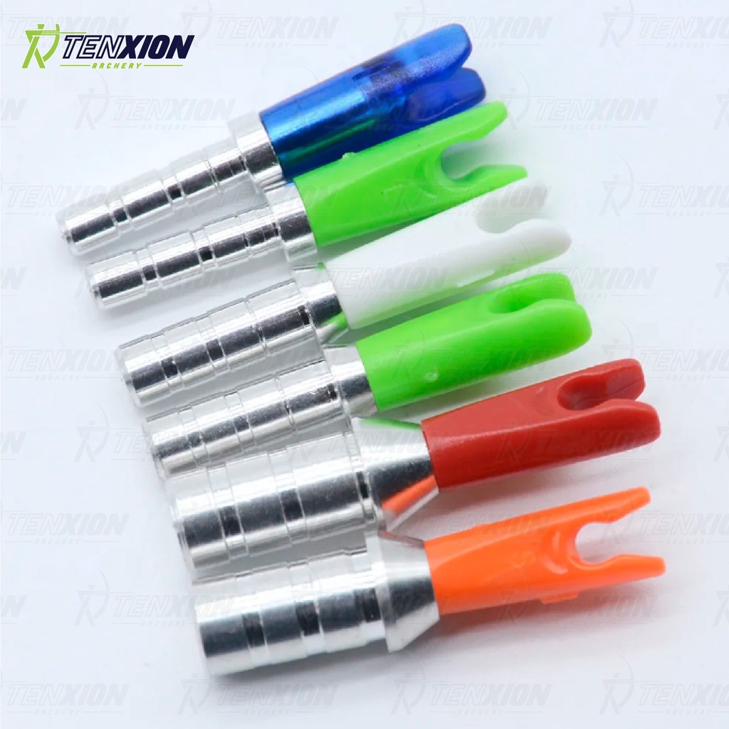 TenXion Archery Asymmetric Pin Nock Size Pin 1/2/S/L Insert Nocks ID 3.2 4.2 6.2 Arrows Beiter ...