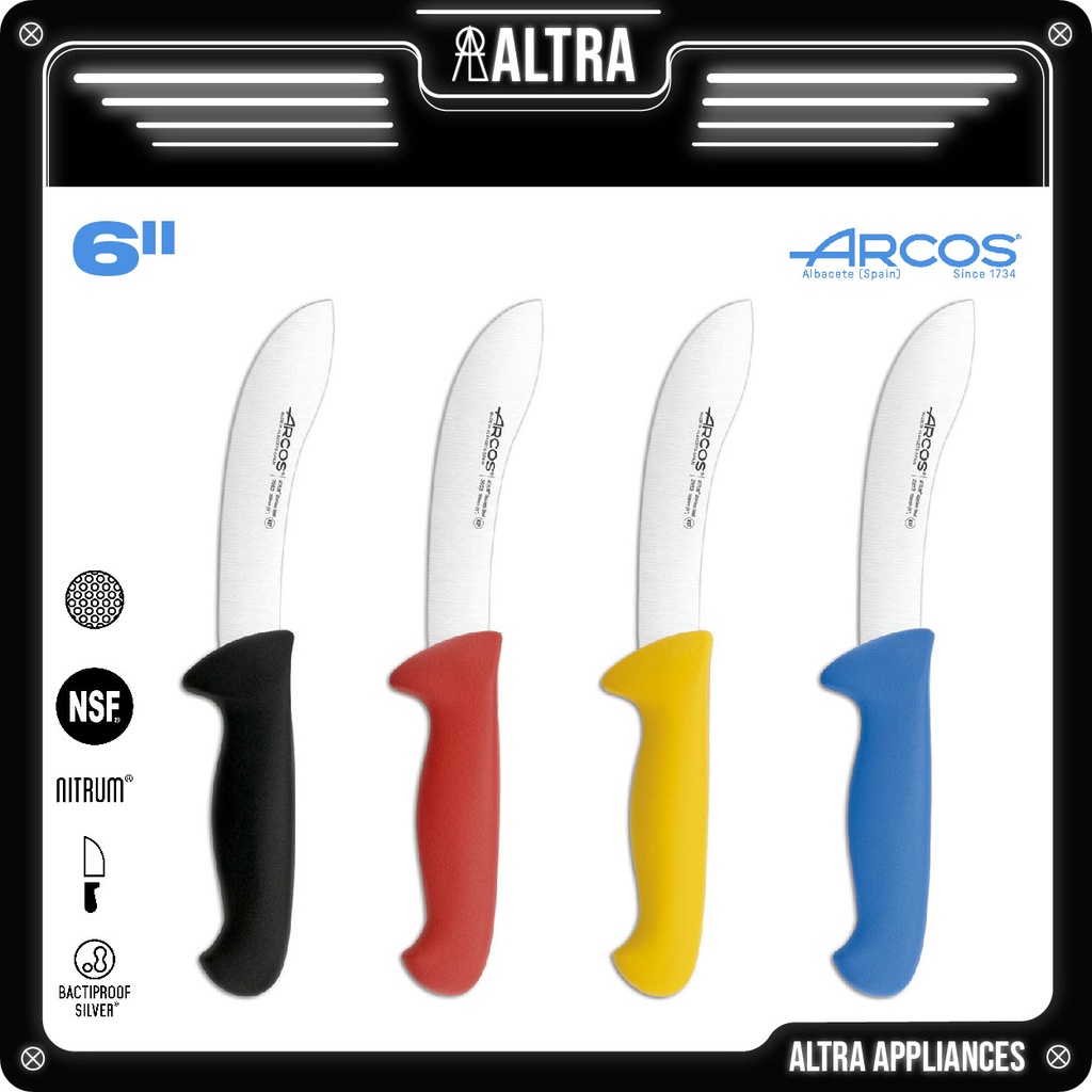 Arcos 2953 160mm(6”) Skinning Knife / Kitchen Knife | Shopee Malaysia