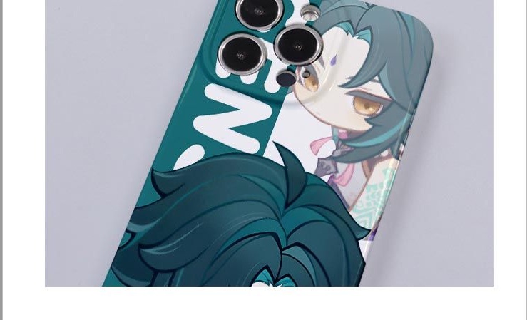 Genshin Impact Raiden Shogun Lynette Klee Scaramouche Feilin Phone Case ...