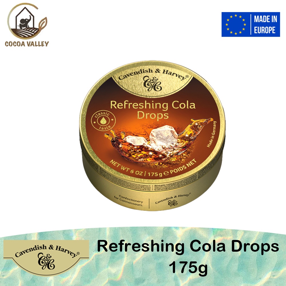 Cavendish & Harvey Refreshing Cola Drops 175g (Made in Germany ...