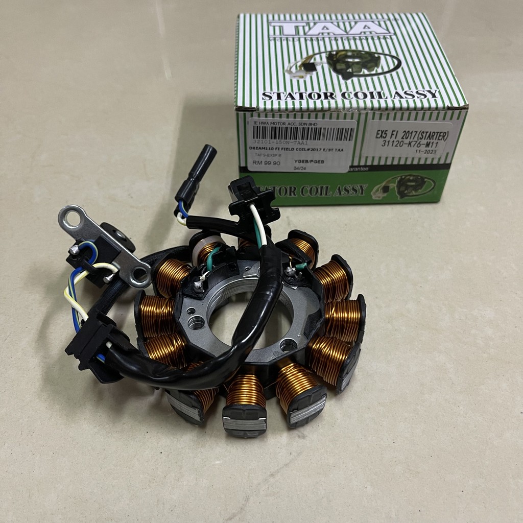 HONDA EX5 DREAM110 FUEL INJECTION #2017 ELECTRIC STARTER HAND START ...