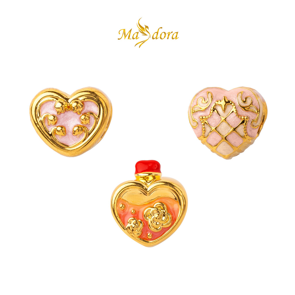 MASDORA 999 Gold Beads Bead Emas ~ HG Pleasing Heart (EMAS 999/24K ...