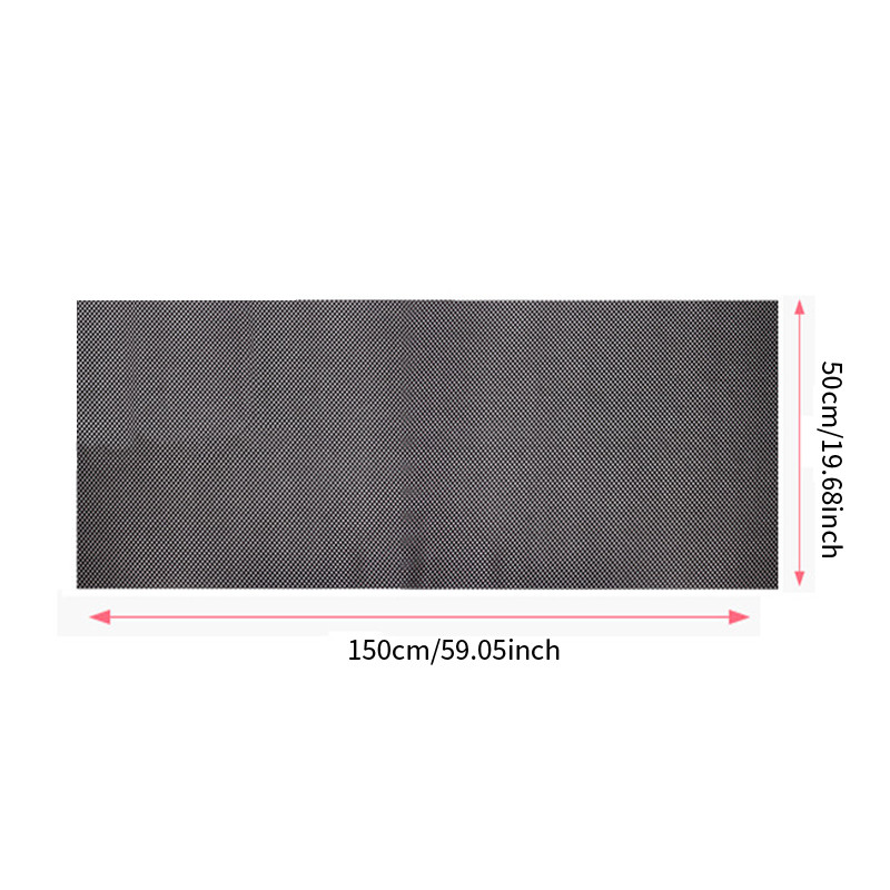 150x50cm Car Trunk Mat Non-slip Soft DIY Free Cutting Easy To Clean Mat ...