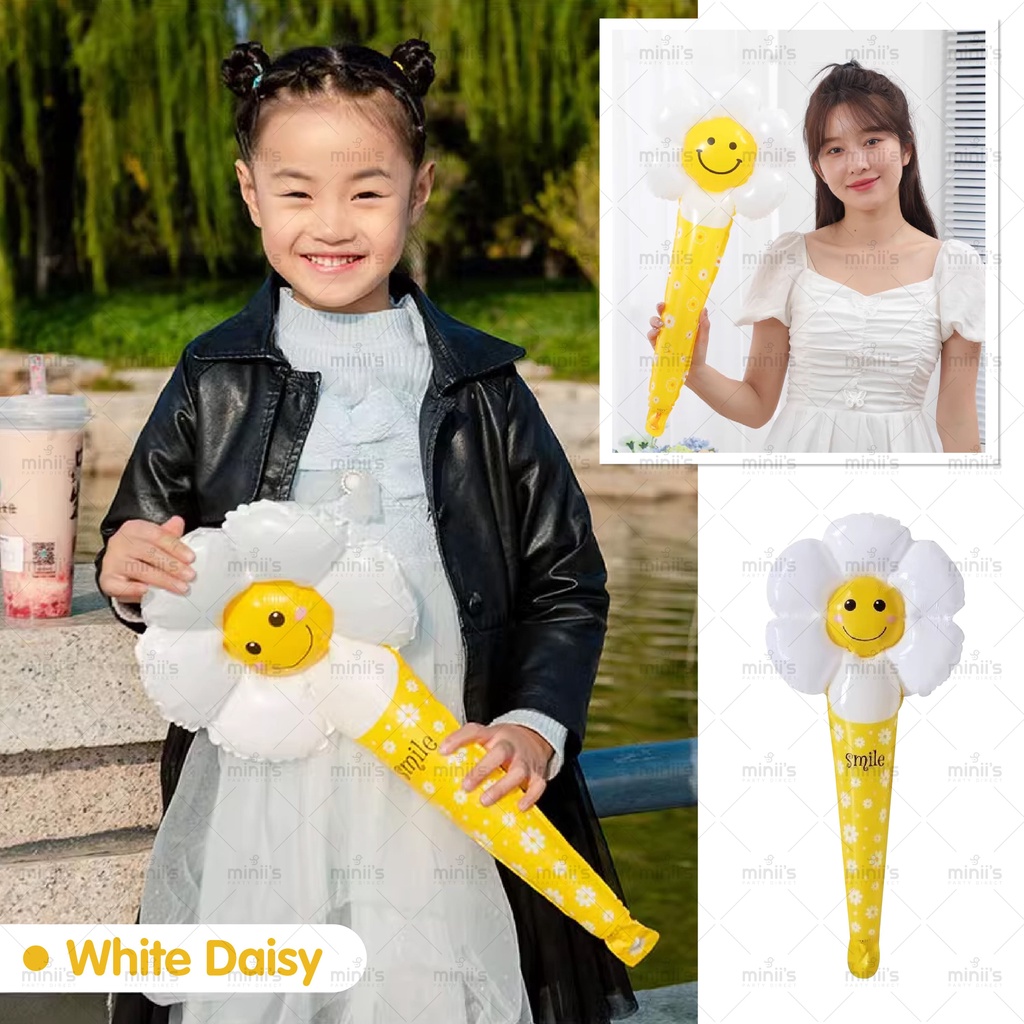 MINIIS PARTY 1Pc Handheld Balloon Belon Cartoon Hand Ballon Hand Held ...