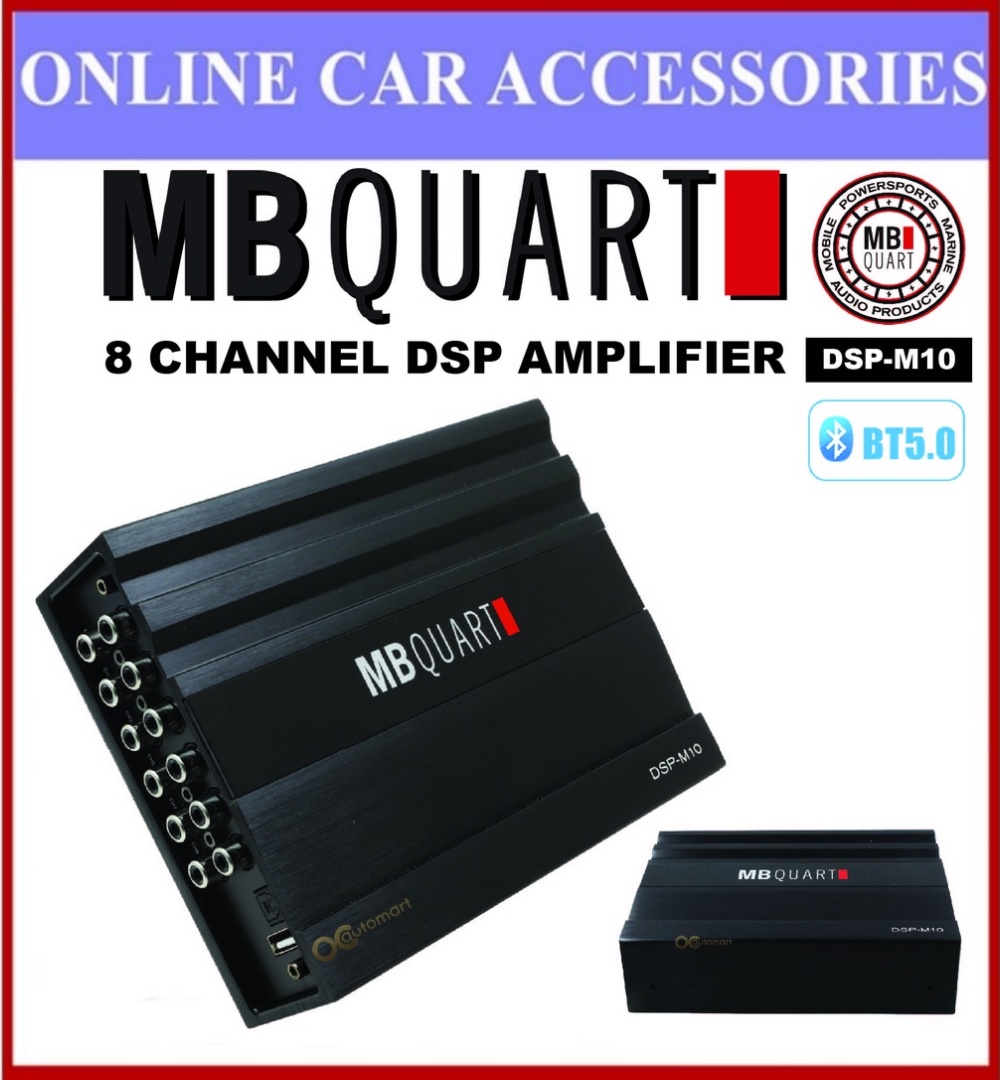 MB Quart 8 Channel DSP Built In Amplifier Digital Signal Processor 8 Ch ...