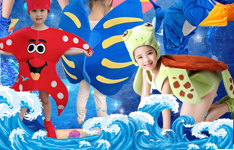 Halloween Costume Children Animal Costume Children Body Clothes Sea ...